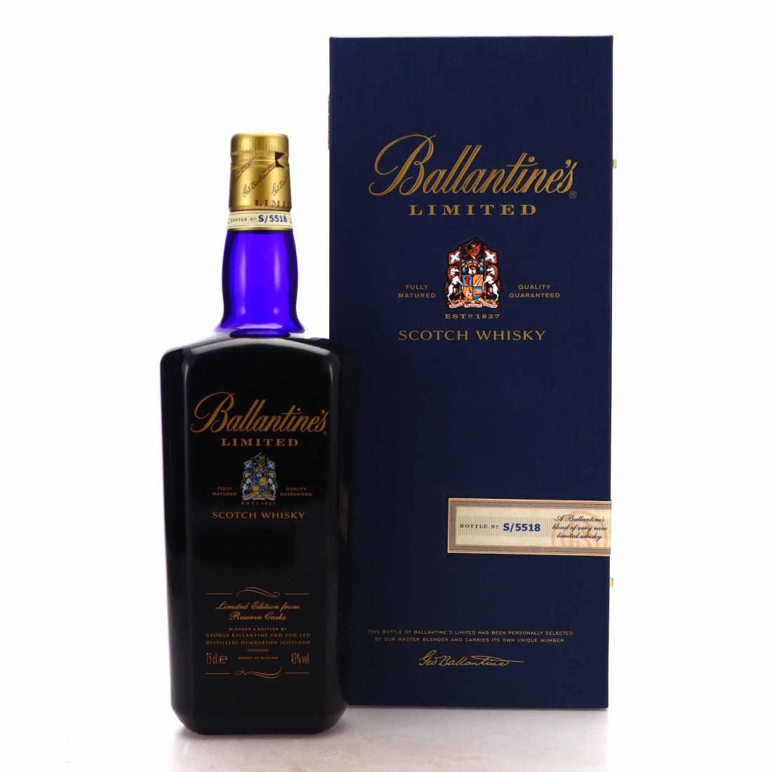 Ballantine's Limited Scotch Whisky 75cl | Whisky Auctioneer
