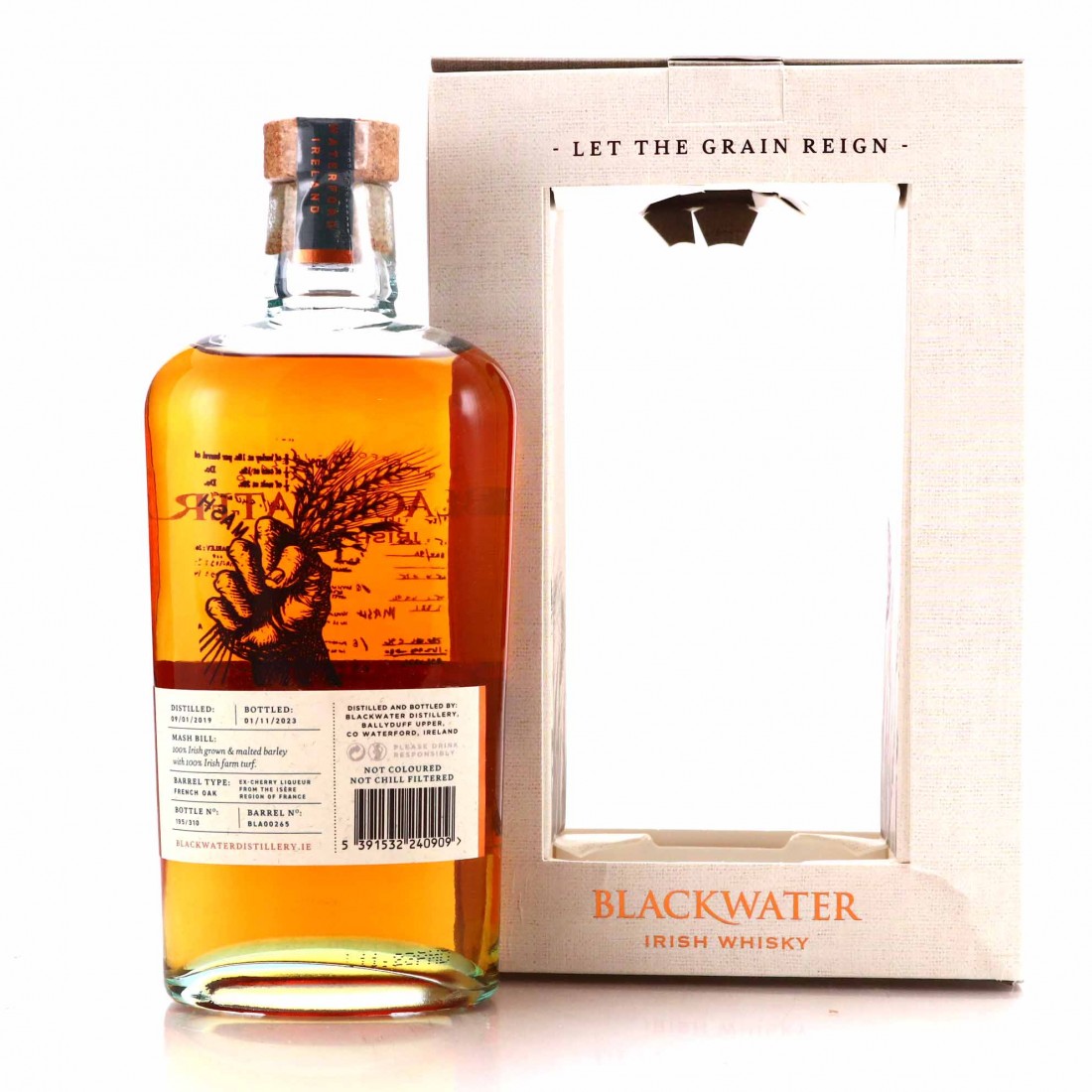 Blackwater 2019 Turf Smoked Irish Whiskey 50cl / Peat the Magic Dragon ...