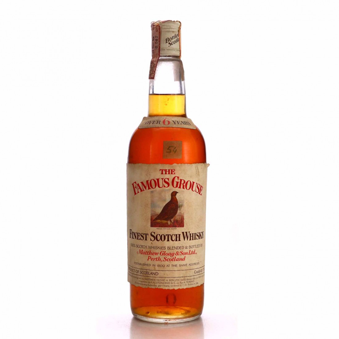Famous Grouse 6 Year Old 1970s | Whisky Auctioneer