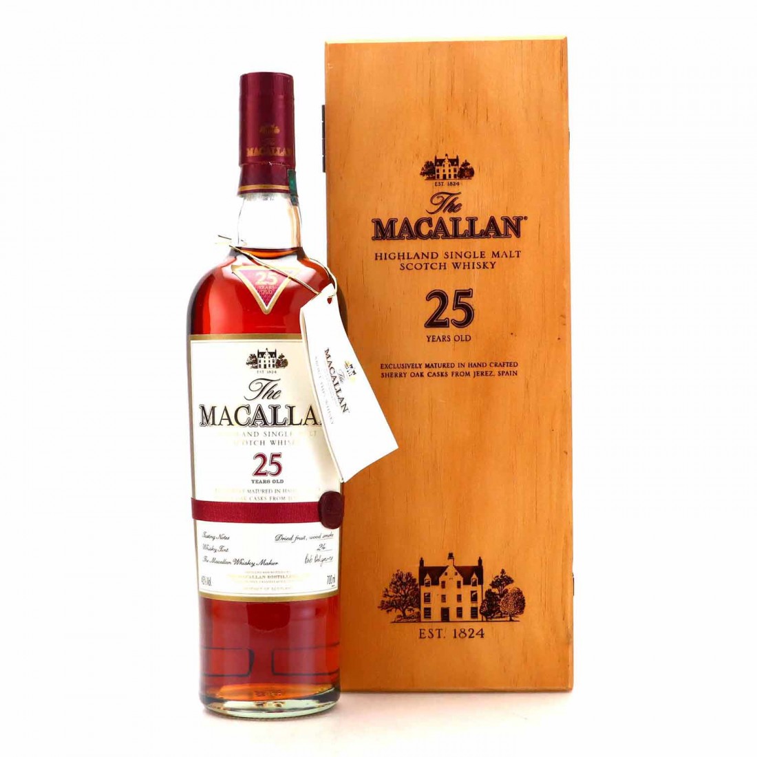 Macallan 25 Year Old Sherry Oak pre-2018 | Whisky Auctioneer