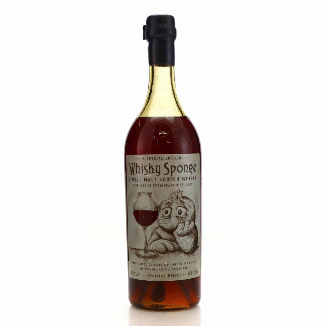 Springbank 1996 Whisky Sponge 26 Year Old Special Edition No.2 | Whisky ...