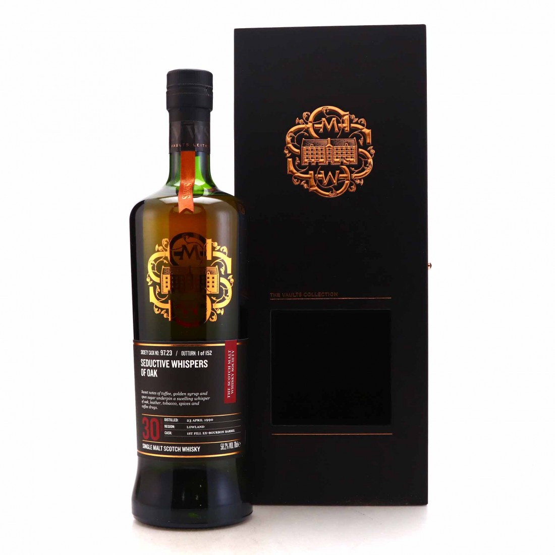 Littlemill 1990 SMWS 30 Year Old 97.23 / The Vaults Collection | Whisky ...