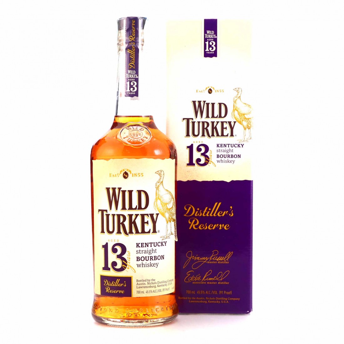 Wild Turkey 13 Year Old Distiller's Reserve 70cl | Whisky Auctioneer