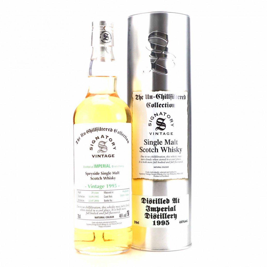 Imperial 1995 Signatory Vintage 20 Year Old | Whisky Auctioneer