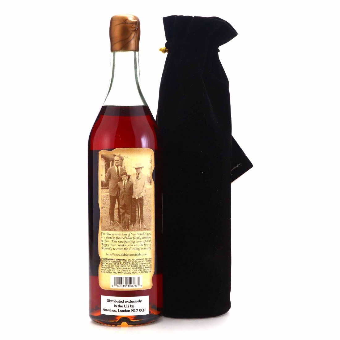 Pappy Van Winkle 23 Year Old Family Reserve 1999 / Gold Wax First ...
