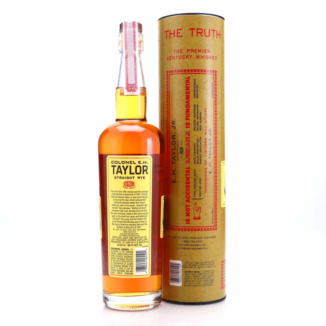 Colonel E.H. Taylor Straight Rye 2019 | Whisky Auctioneer