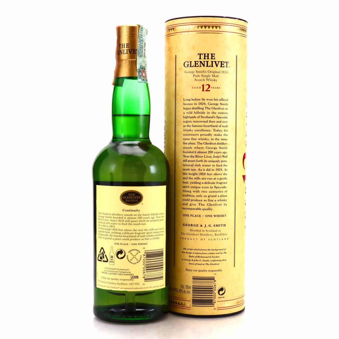 Glenlivet 12 Year Old pre-2004 | Whisky Auctioneer