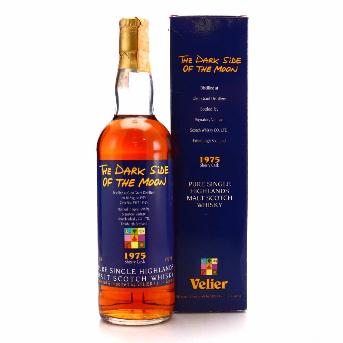 Glen Grant 1975 Velier Dark Side of the Moon | Whisky Auctioneer