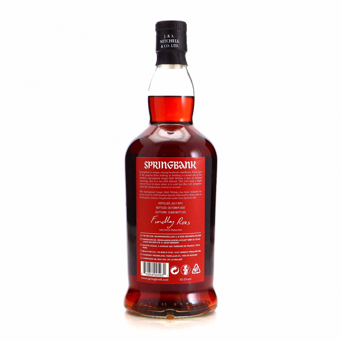 Springbank 2012 PX Cask Finish 10 Year Old | Whisky Auctioneer