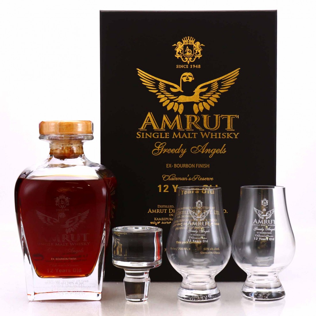 Amrut Greedy Angels 12 Year Old Chairman's Reserve / LMDW | Whisky ...