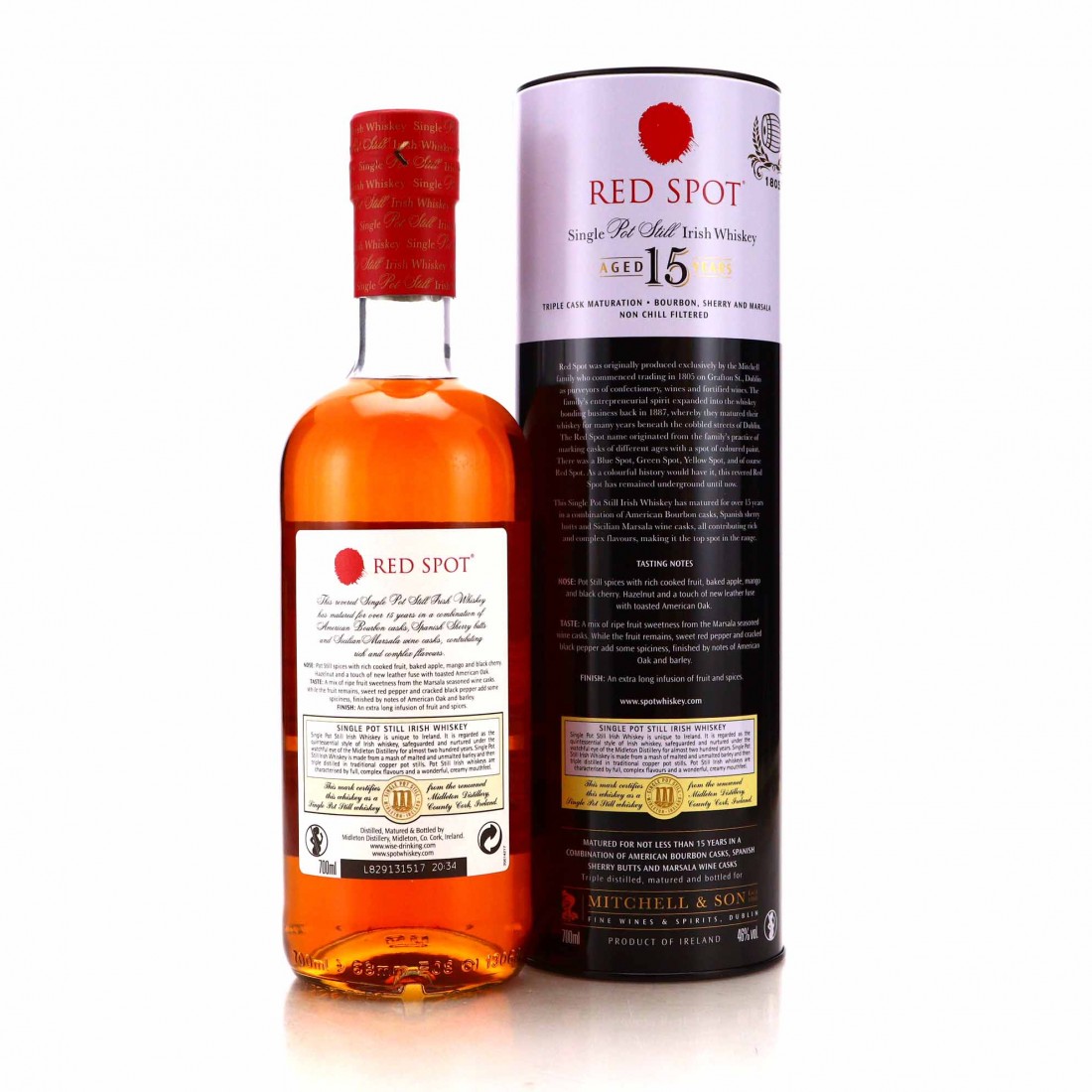 Red Spot 15 Year Old | Whisky Auctioneer