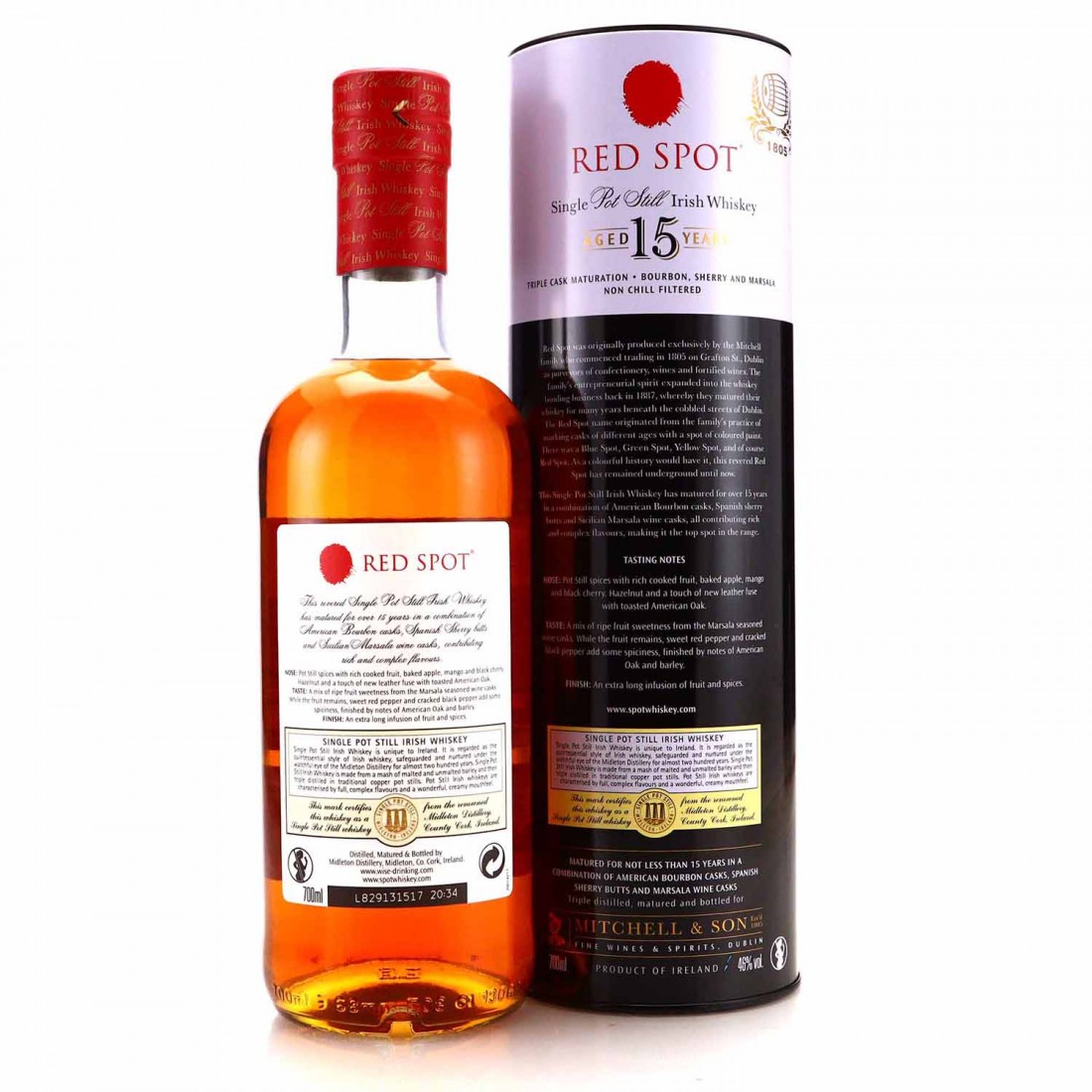 Red Spot 15 Year Old | Whisky Auctioneer
