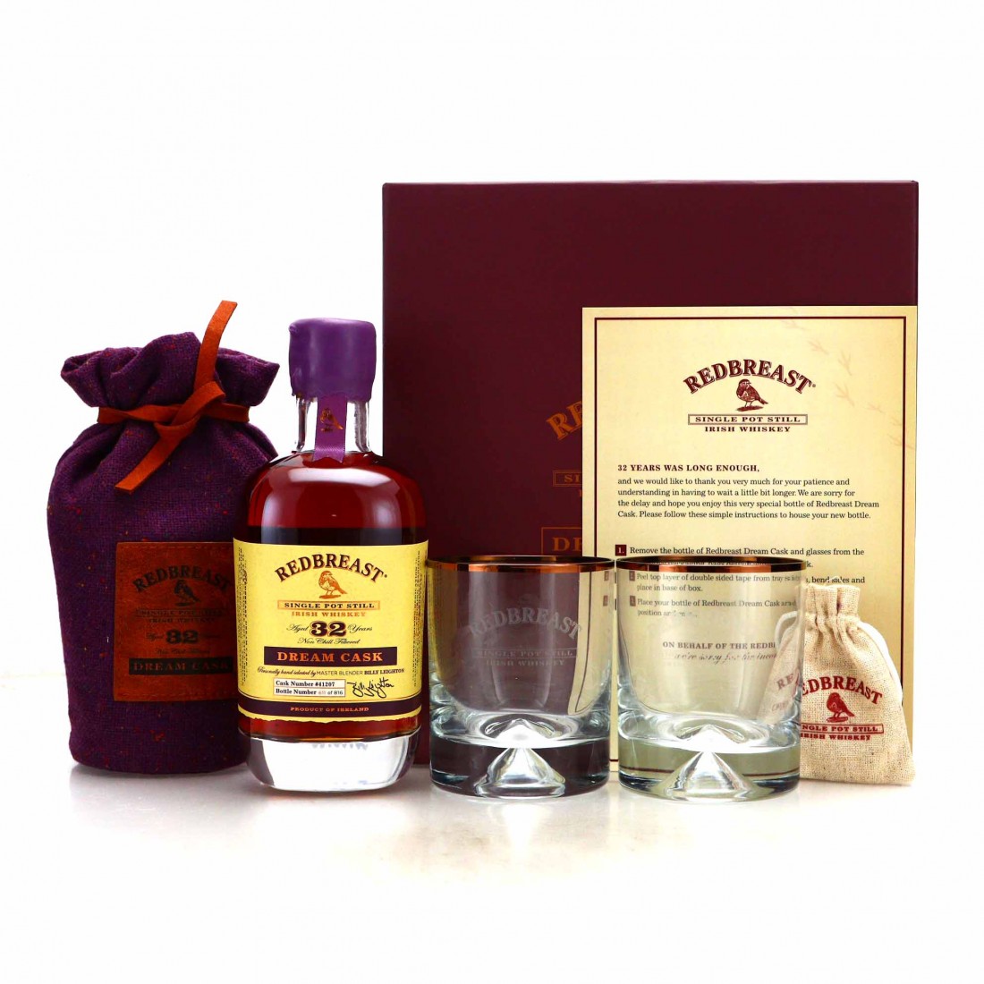 Redbreast 32 Year Old Dream Cask 50cl Gift Pack | Whisky Auctioneer