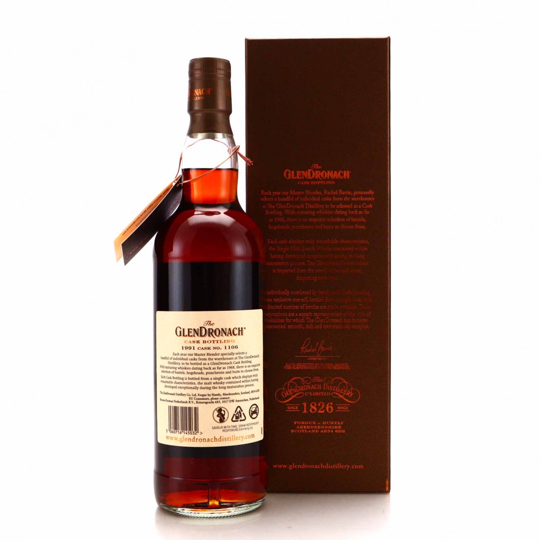 Glendronach 1991 Single PX Cask 31 Year Old #1106 | Whisky Auctioneer