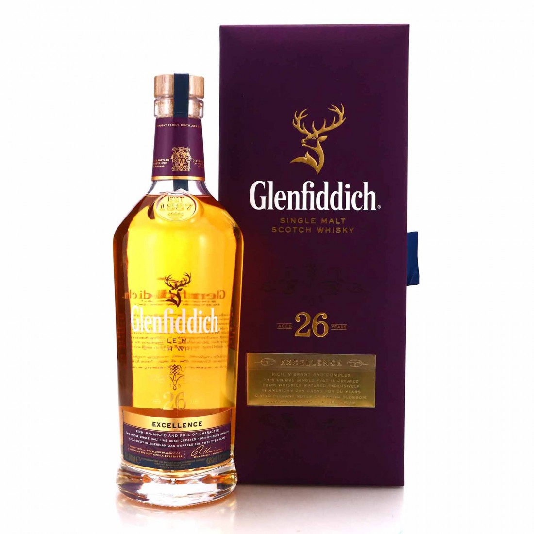 Glenfiddich 26 Year Old Excellence | Whisky Auctioneer Glenfiddich 26 Year Old Excellence | Whisky Auctioneer