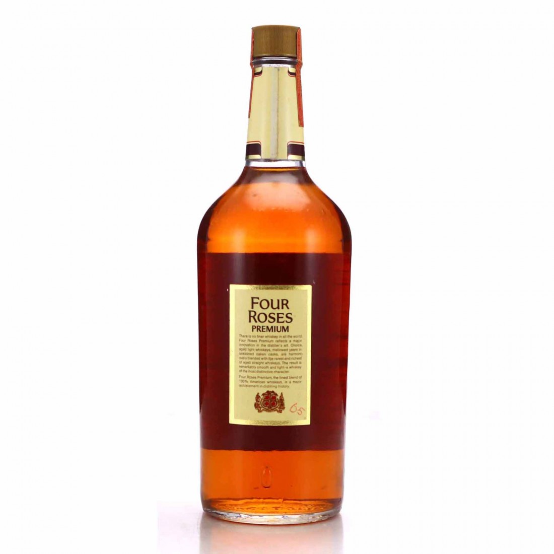 Four Roses Premium American Whiskey Quart 1972 | Whisky Auctioneer