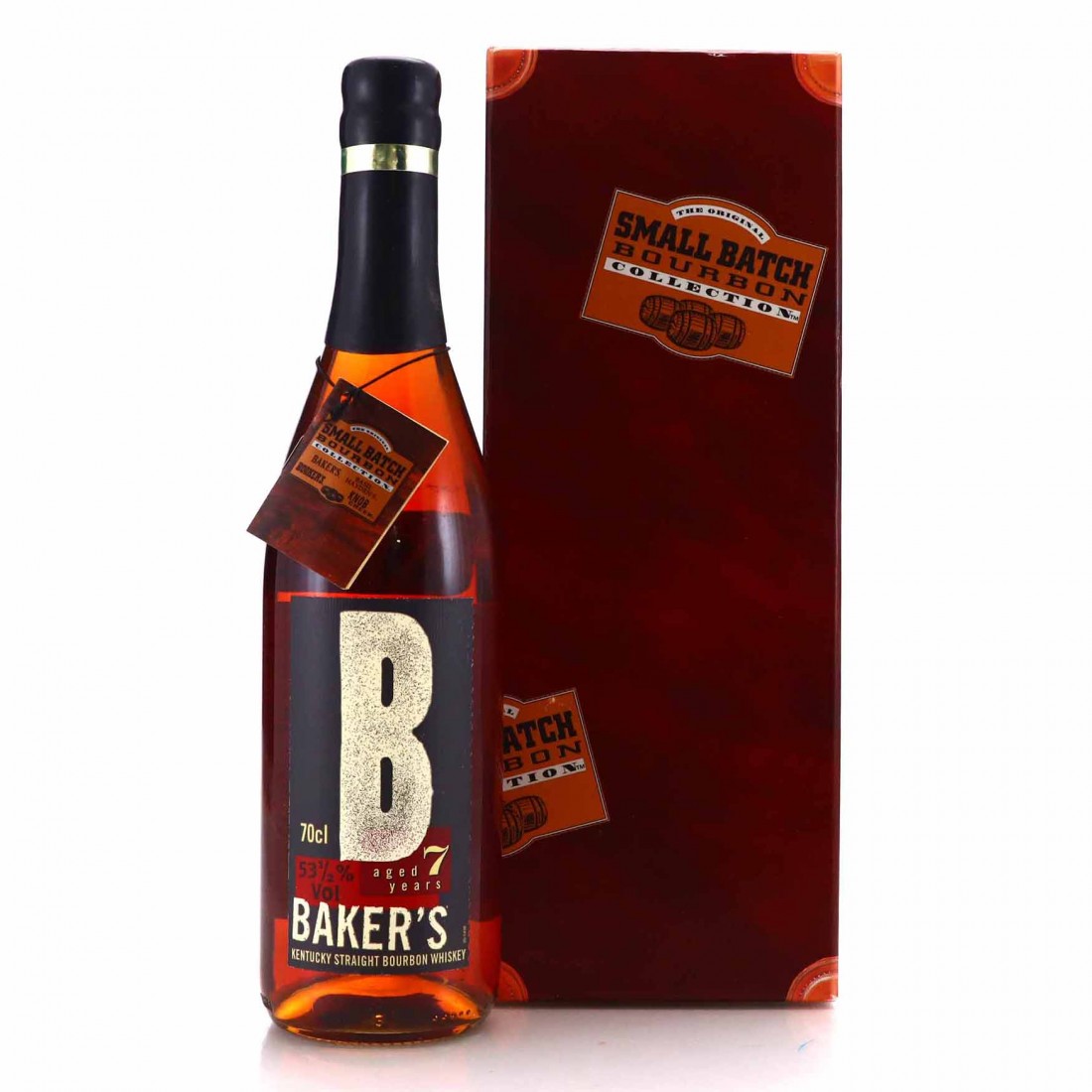 Baker's 7 Year Old 107 Proof Kentucky Straight Bourbon #B-90-001 70cl ...