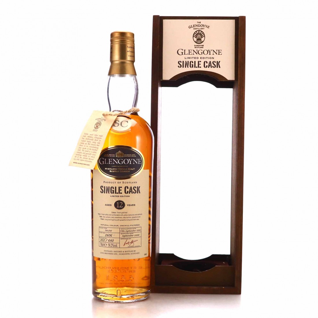 Glengoyne 1996 Single Sherry Cask 12 Year Old #2606 | Whisky Auctioneer