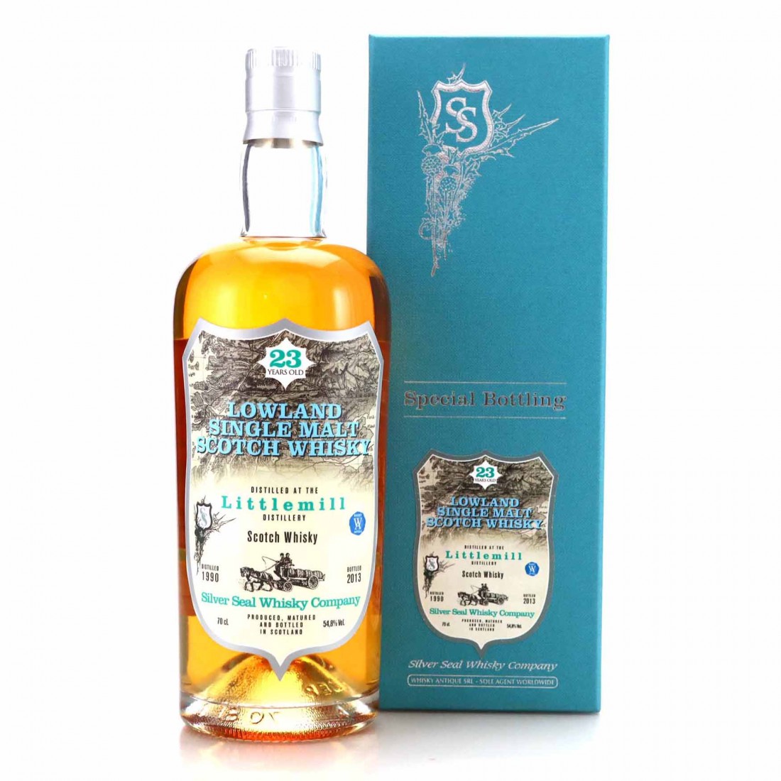 Littlemill 1990 Silver Seal 23 Year Old | Whisky Auctioneer
