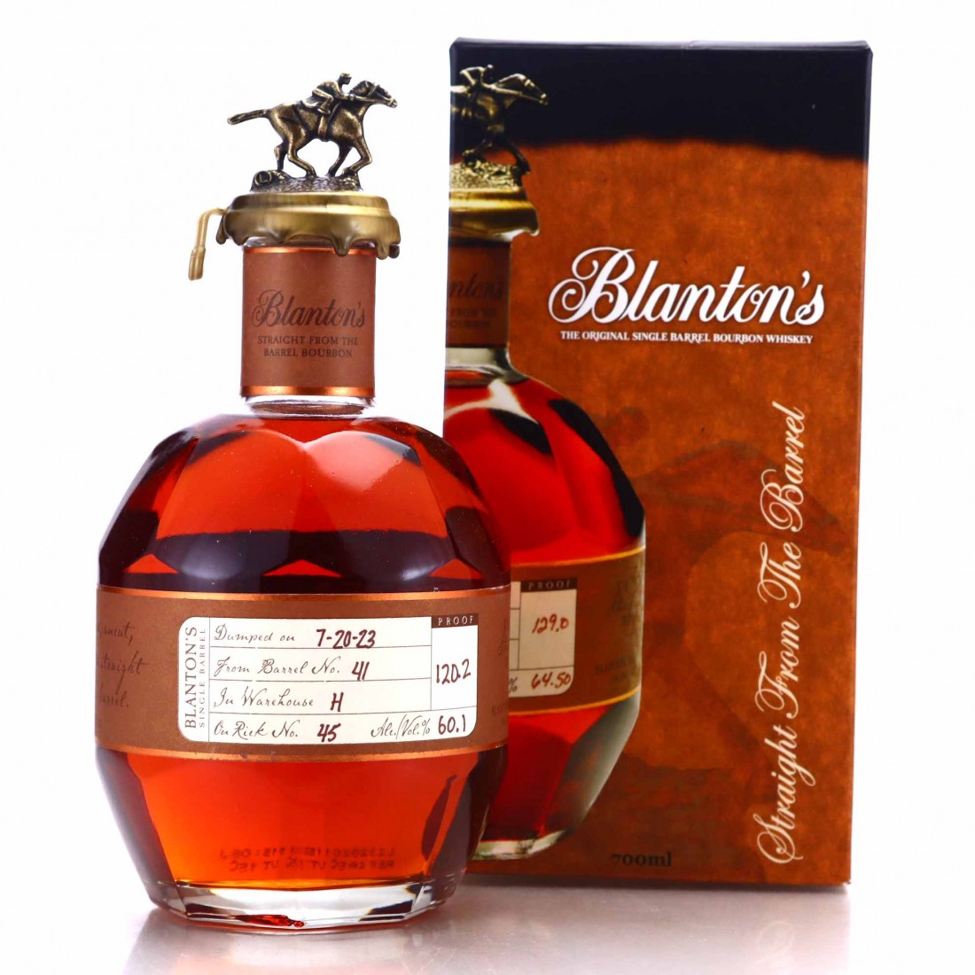 Blanton's Straight from the Barrel dumped 2023 70cl | Whisky Auctioneer