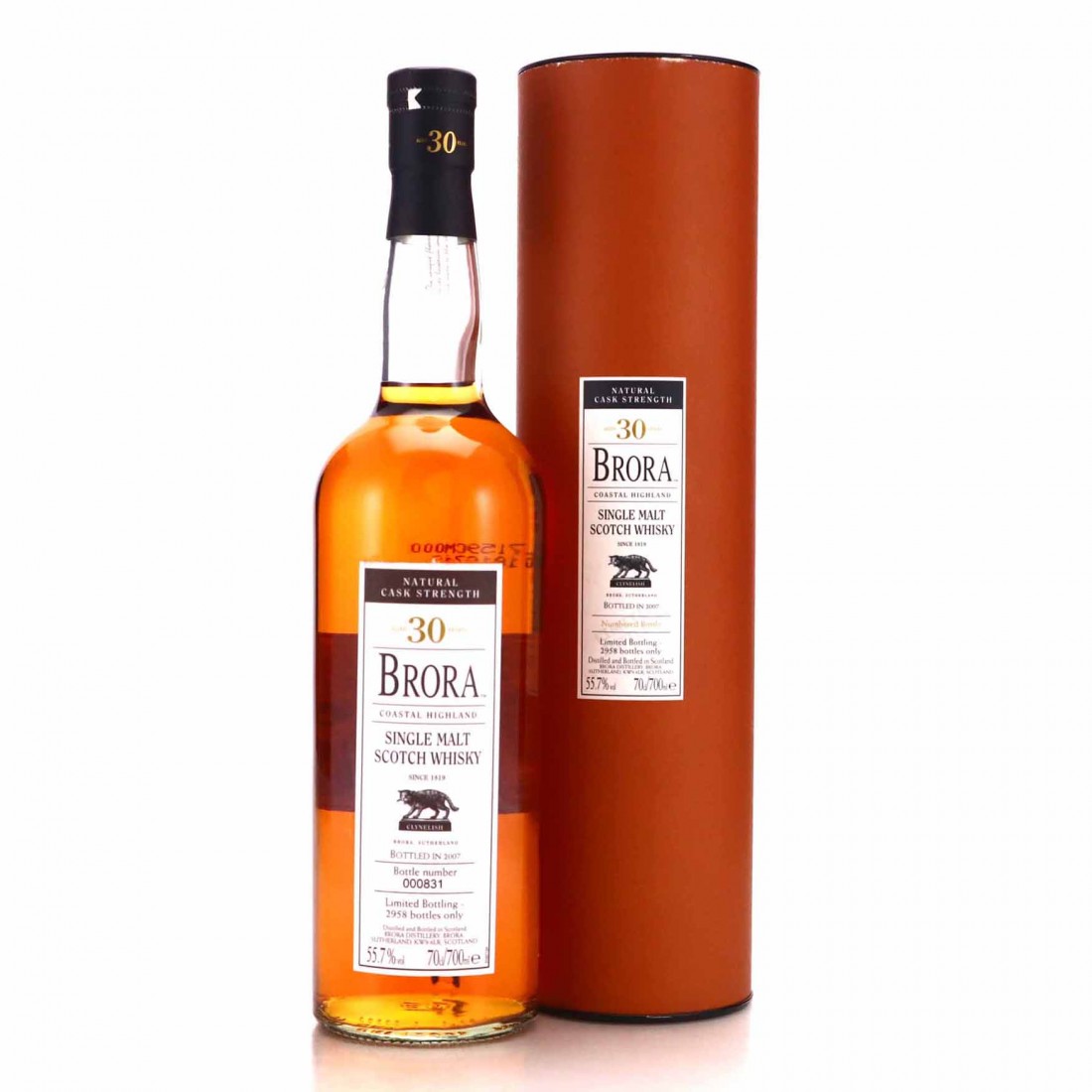 Brora 30 Year Old 2007 Release | Whisky Auctioneer