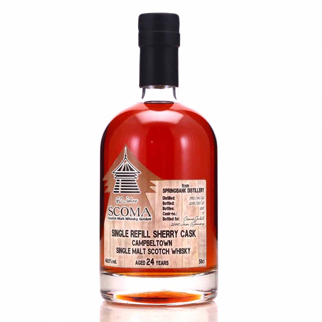 Springbank 1993 Scoma 24 Year Old #11 50cl | Whisky Auctioneer