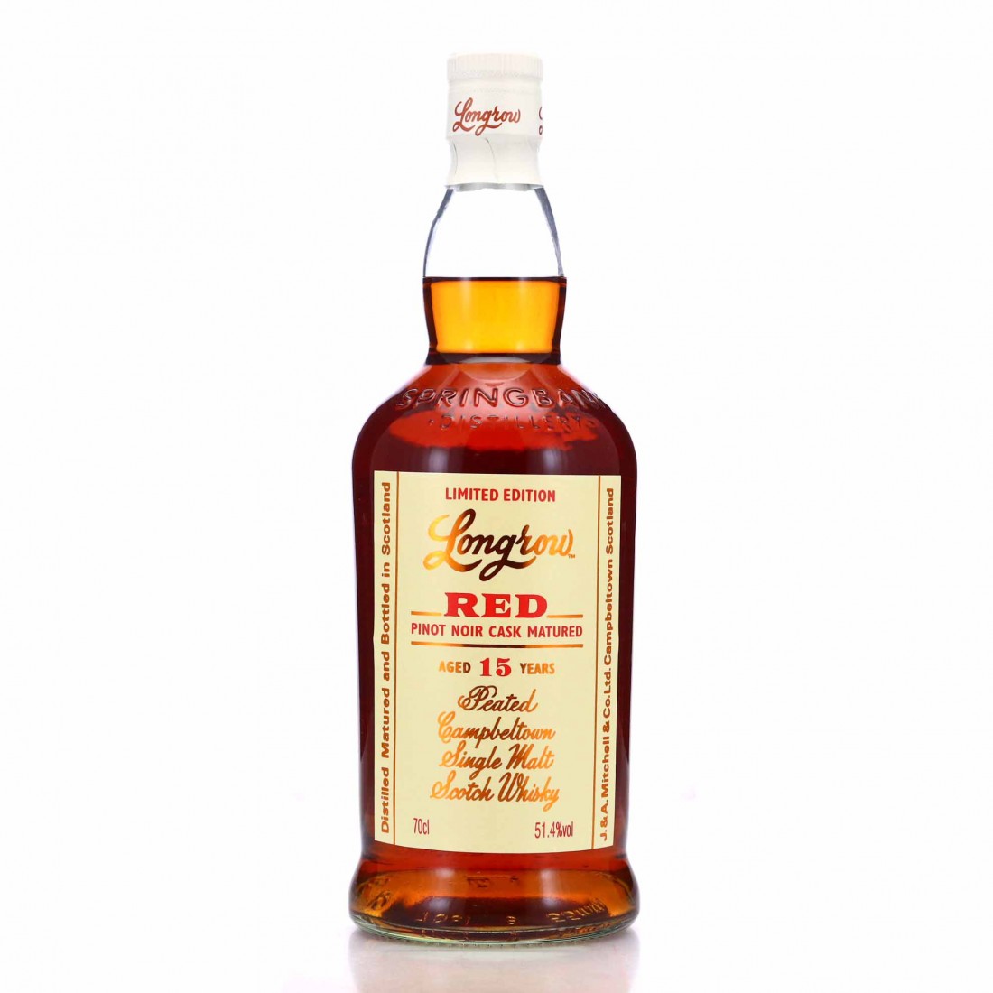 Longrow Red 15 Year Old Pinot Noir | Whisky Auctioneer