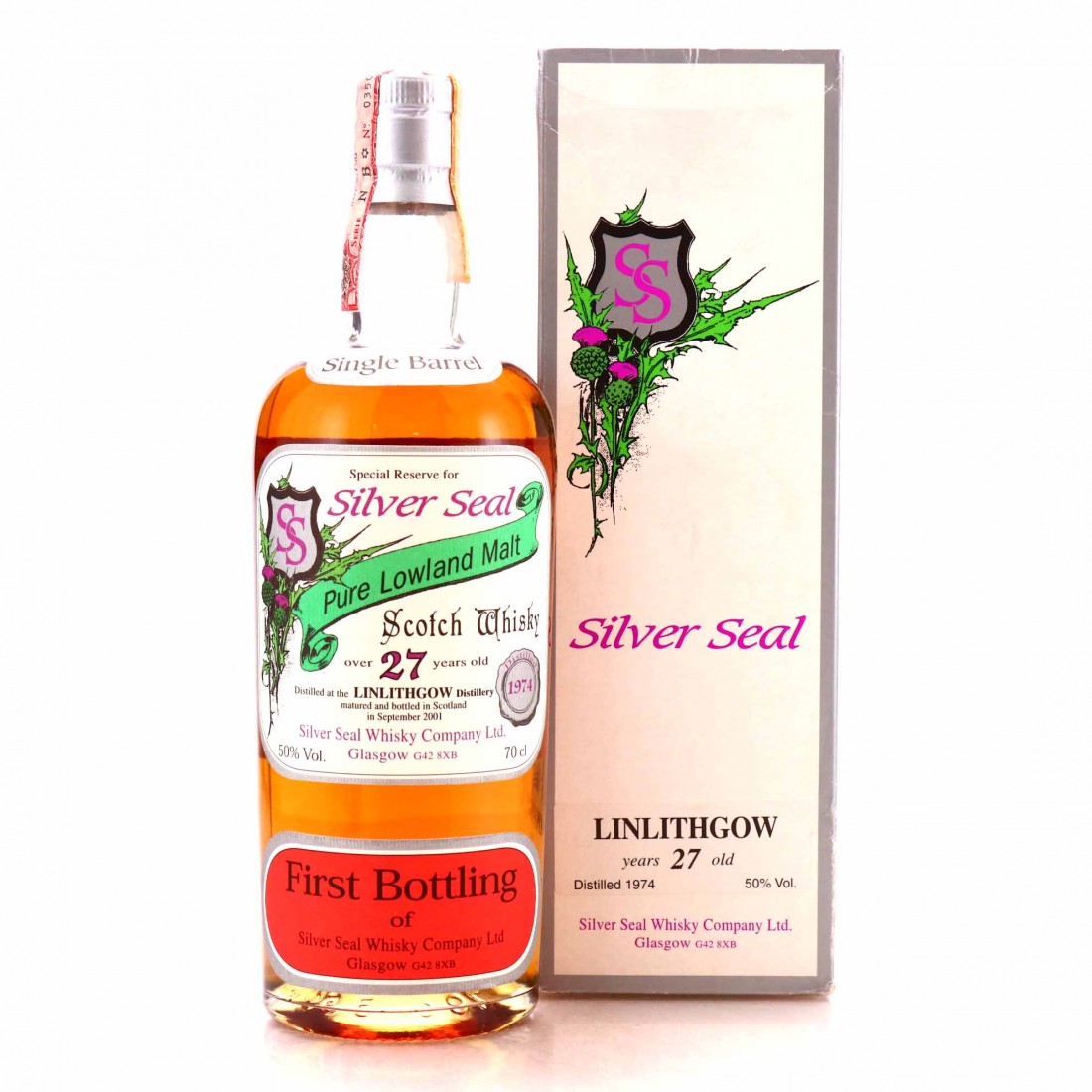 St Magdalene-Linlithgow 1974 Silver Seal 27 Year Old / First Bottling ...