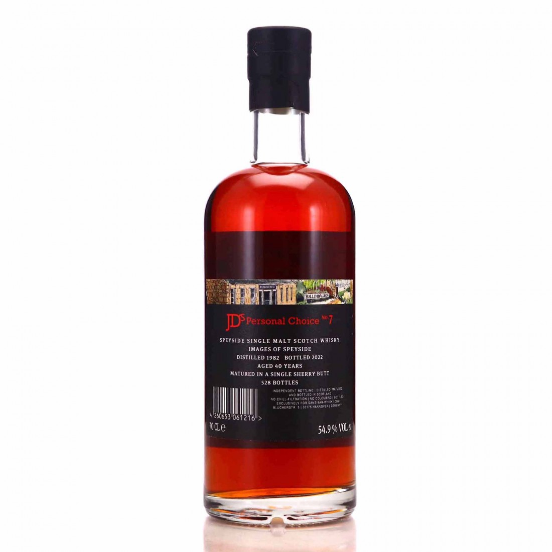 Speyside Single Malt 1982 Sansibar 40 Year Old / JD's Personal Choice ...