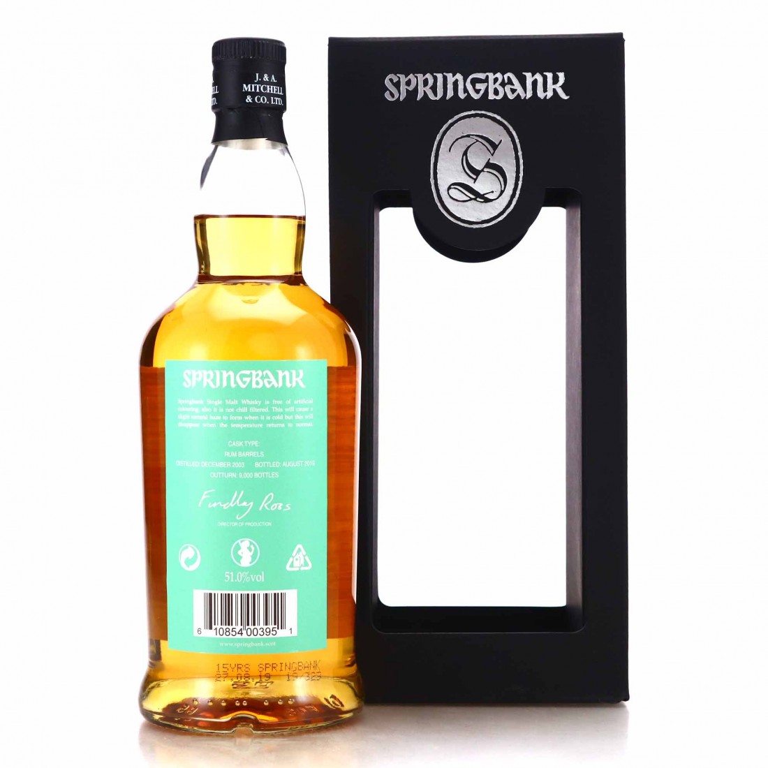 Springbank 2003 Rum Wood 15 Year Old | Whisky Auctioneer