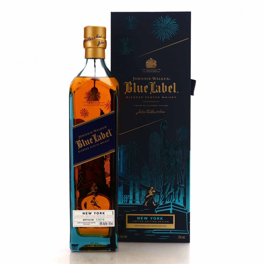 Johnnie Walker Blue Label New York Limited Edition 75cl / US Import ...