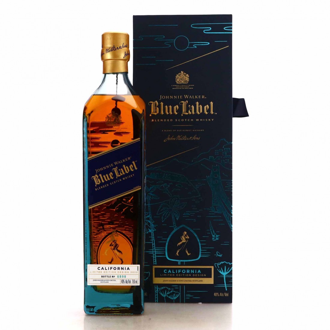 Johnnie Walker Blue Label California Limited Edition 75cl / US | Whisky ...