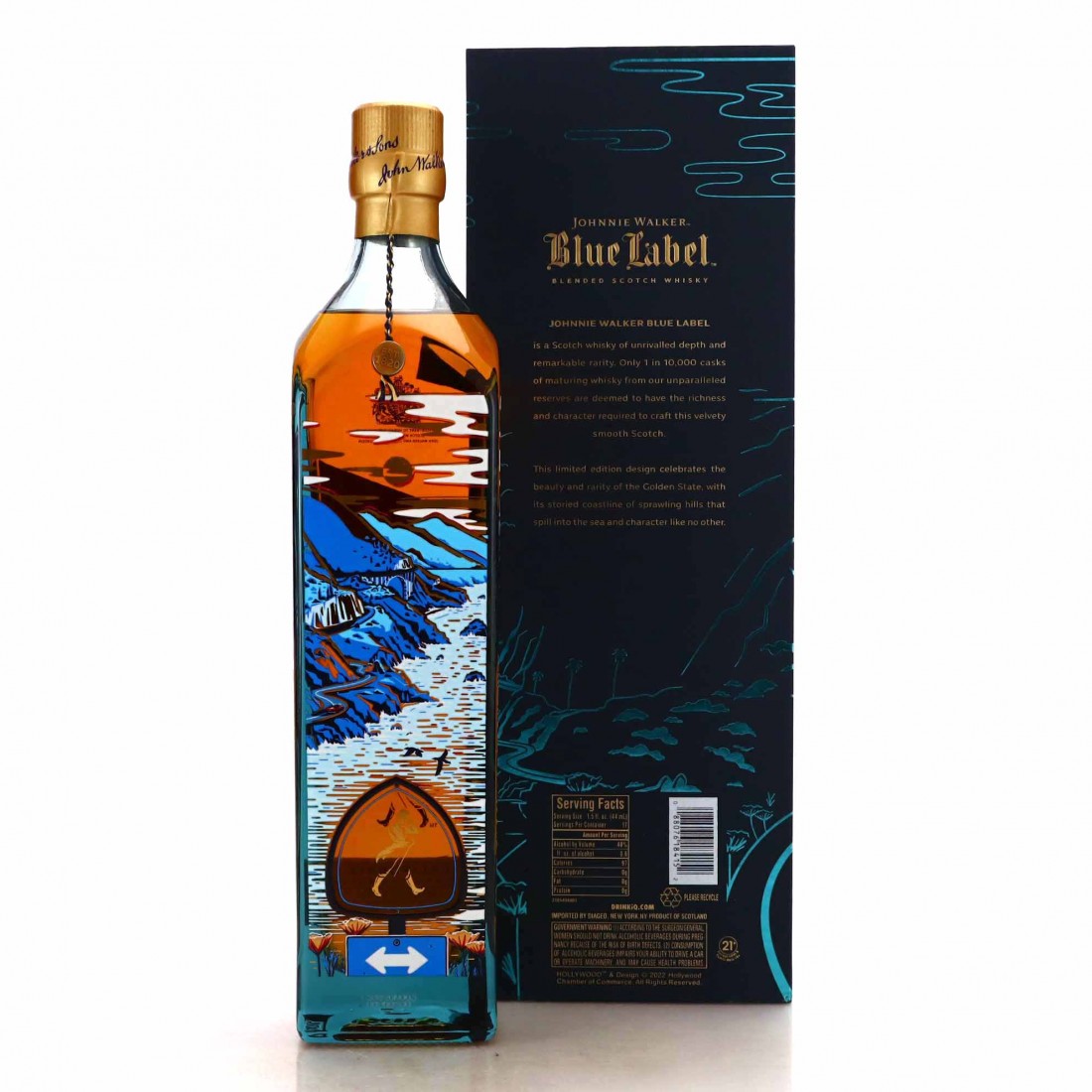 Johnnie Walker Blue Label California Limited Edition 75cl / US | Whisky ...