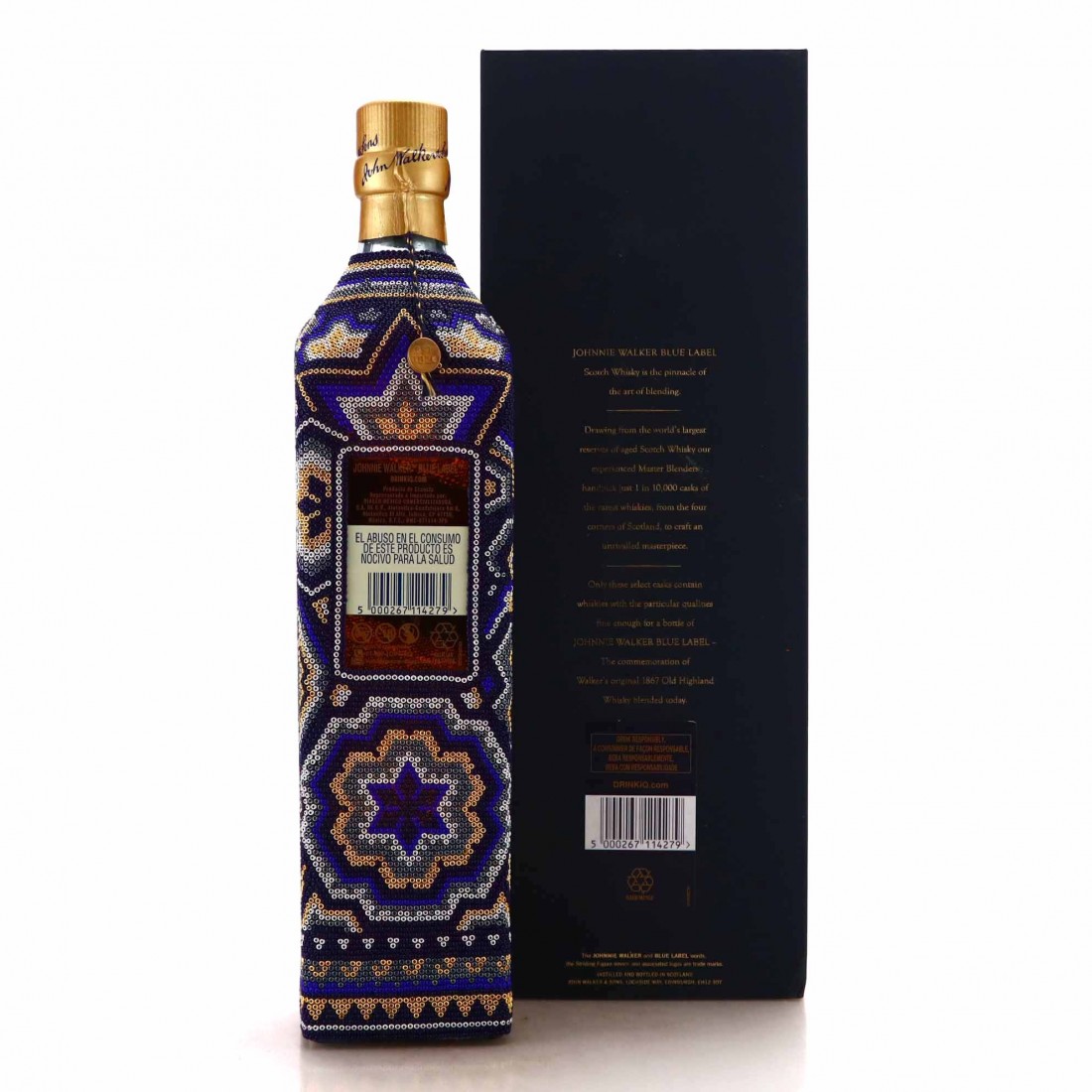 Johnnie Walker Blue Label Mexico Huichol 75cl | Whisky Auctioneer