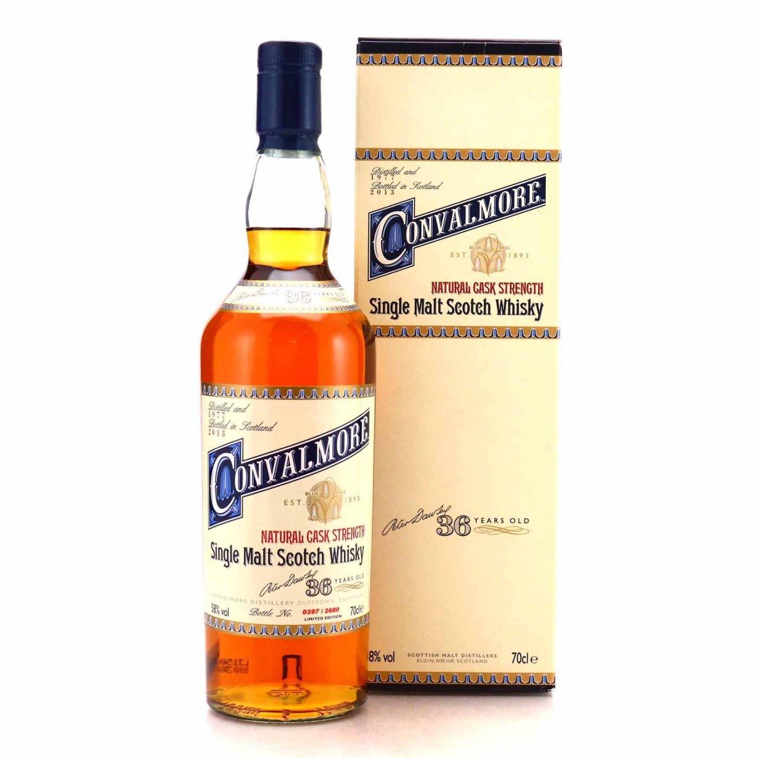 Convalmore 1977 Cask Strength 36 Year Old | Whisky Auctioneer