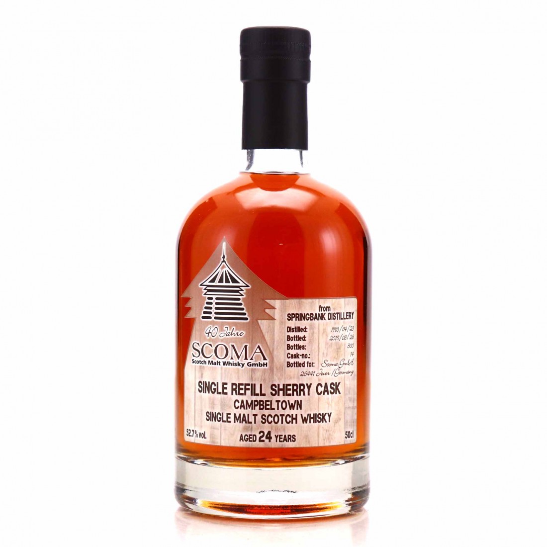 Springbank 1993 Scoma 24 Year Old #14 50cl | Whisky Auctioneer