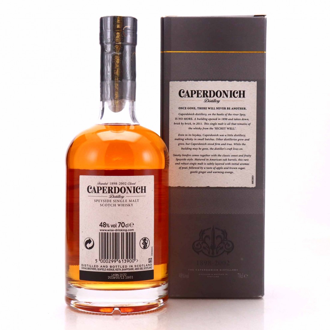 Caperdonich 18 Year Old Peated Small Batch Release / Batch 001 | Whisky ...