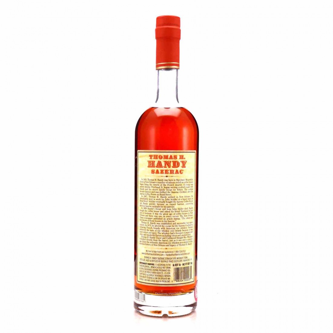 Thomas H Handy Sazerac Rye 2019 Release | Whisky Auctioneer