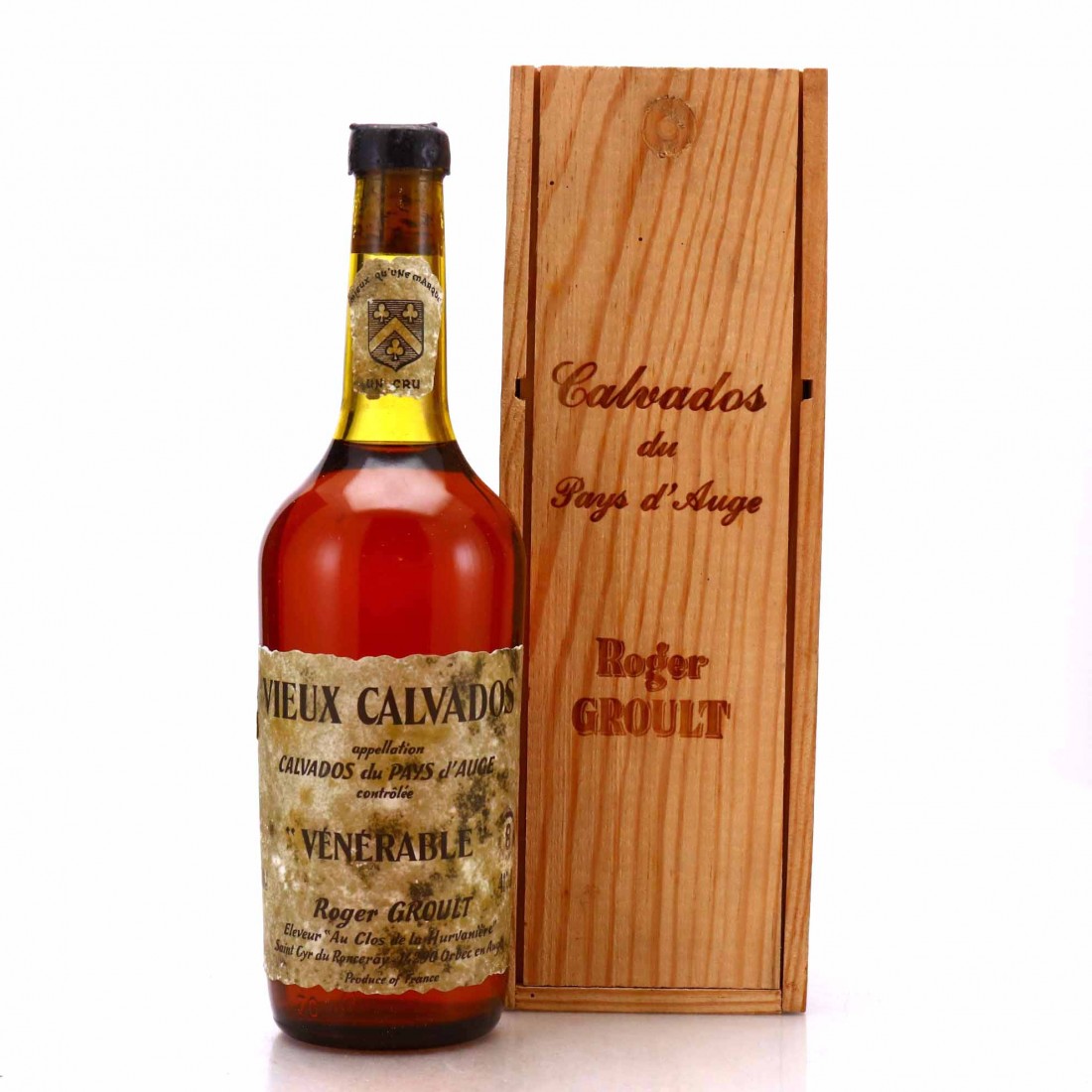 Roger Groult Vieux Calvados Pays d'Auge Venerable 1980s | Whisky Auctioneer
