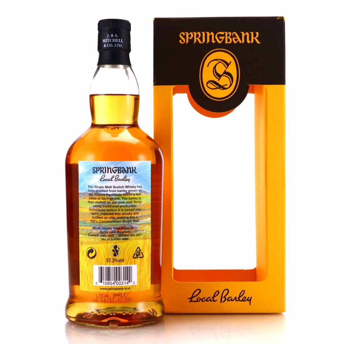 Springbank 2007 Local Barley 10 Year Old | Whisky Auctioneer