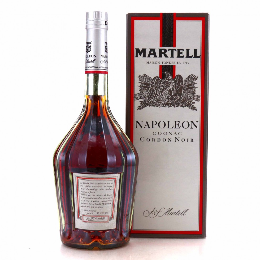 Martell Cordon Noir Napoleon Cognac 1990s | Whisky Auctioneer