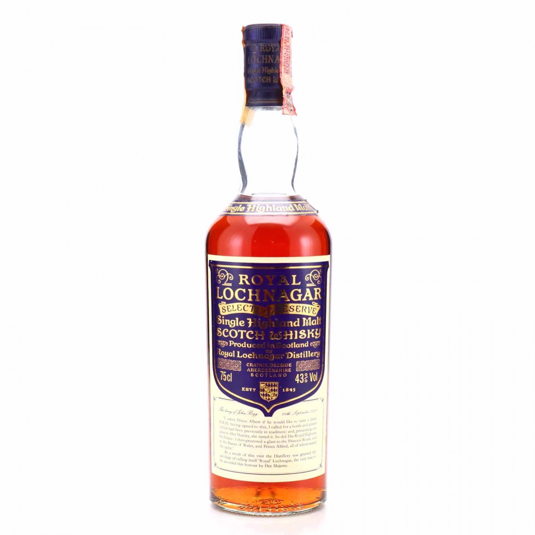 Royal Lochnagar Selected Reserve 1980s | Whisky Auctioneer
