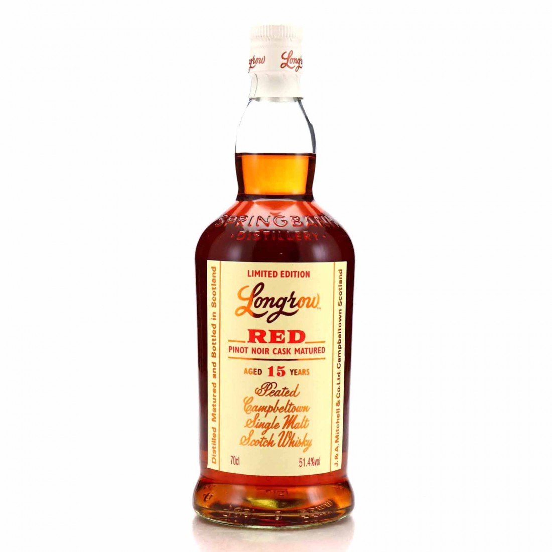 Longrow Red 15 Year Old Pinot Noir | Whisky Auctioneer