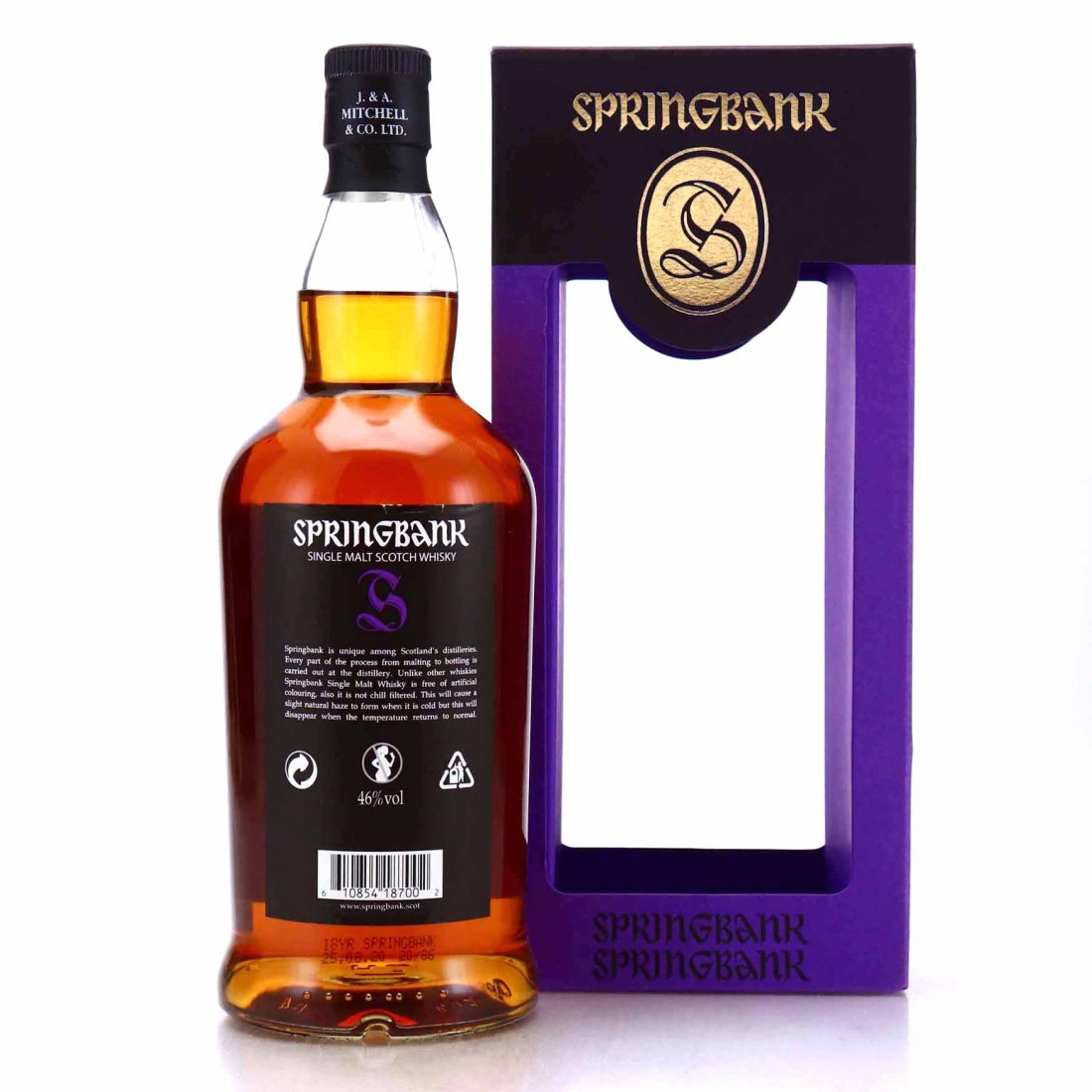 Springbank 18 Year Old 2020 Release | Whisky Auctioneer
