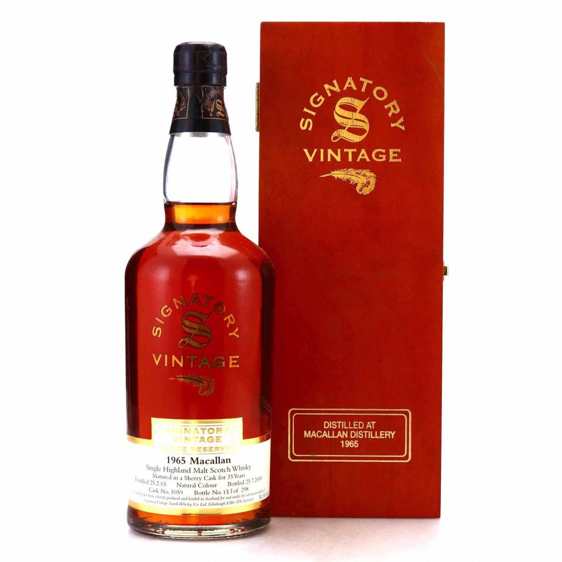 Macallan 1965 Signatory Vintage 35 Year Old | Whisky Auctioneer