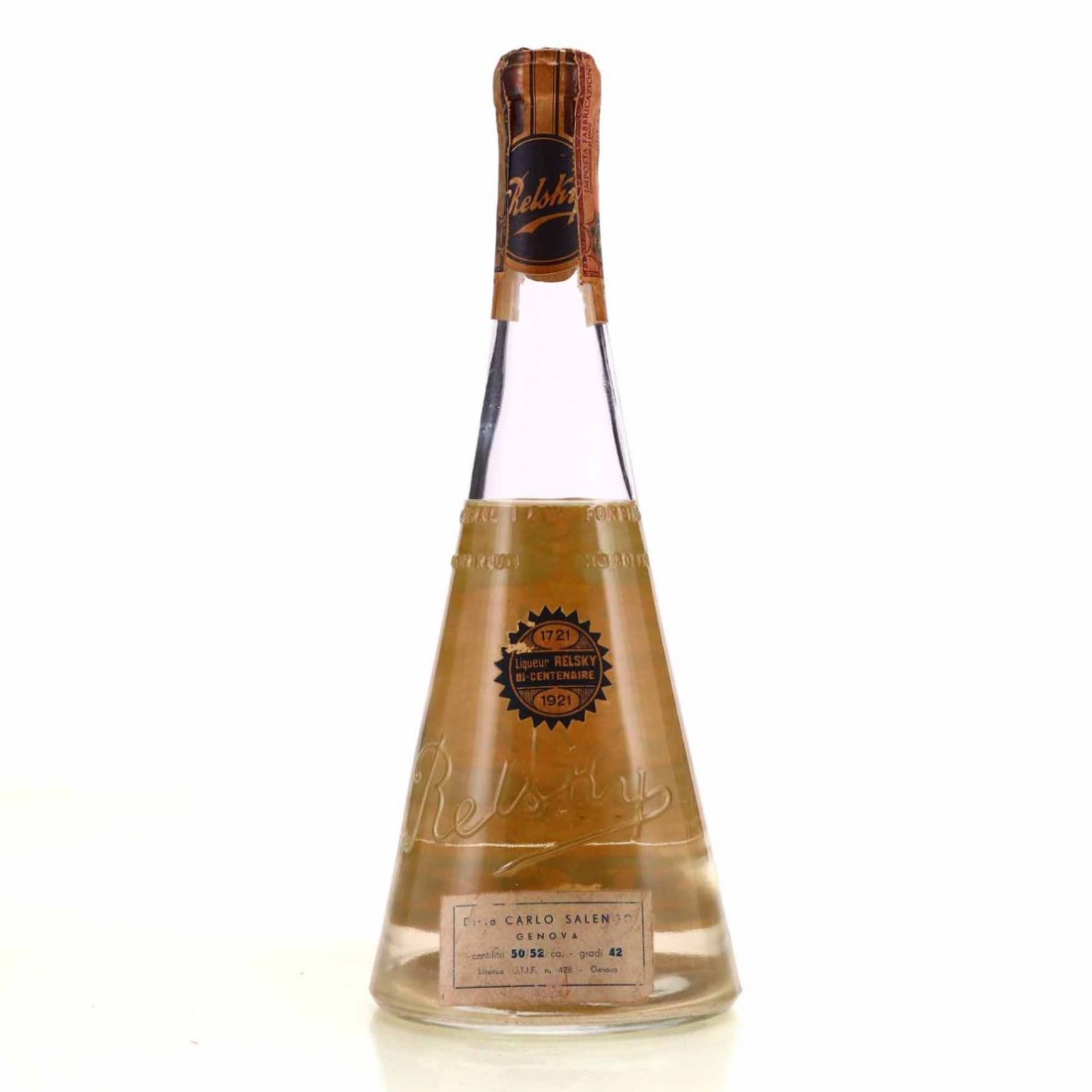 Relsky Relska Vodka 1950s | Whisky Auctioneer