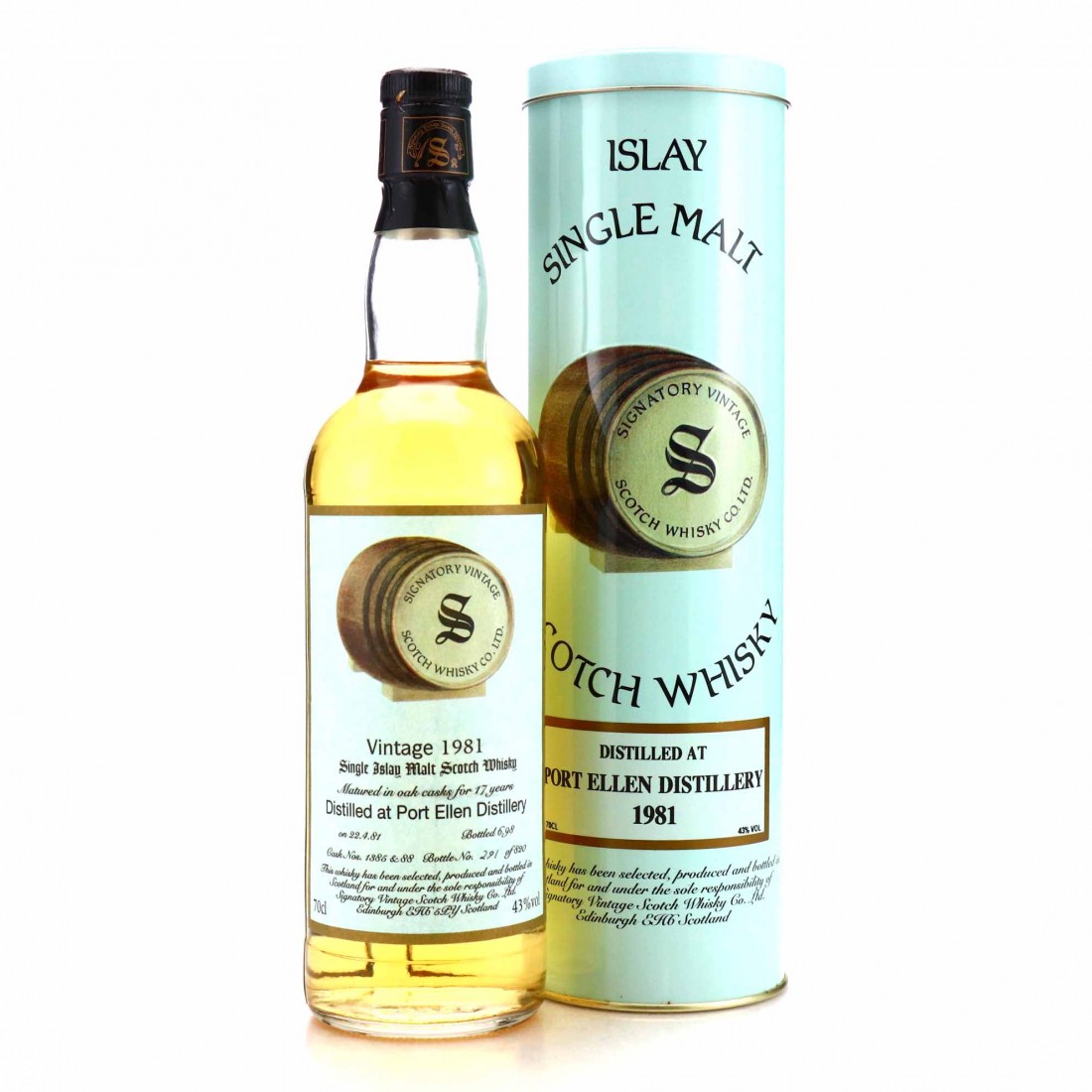 Port Ellen 1981 Signatory Vintage 17 Year Old | Whisky Auctioneer