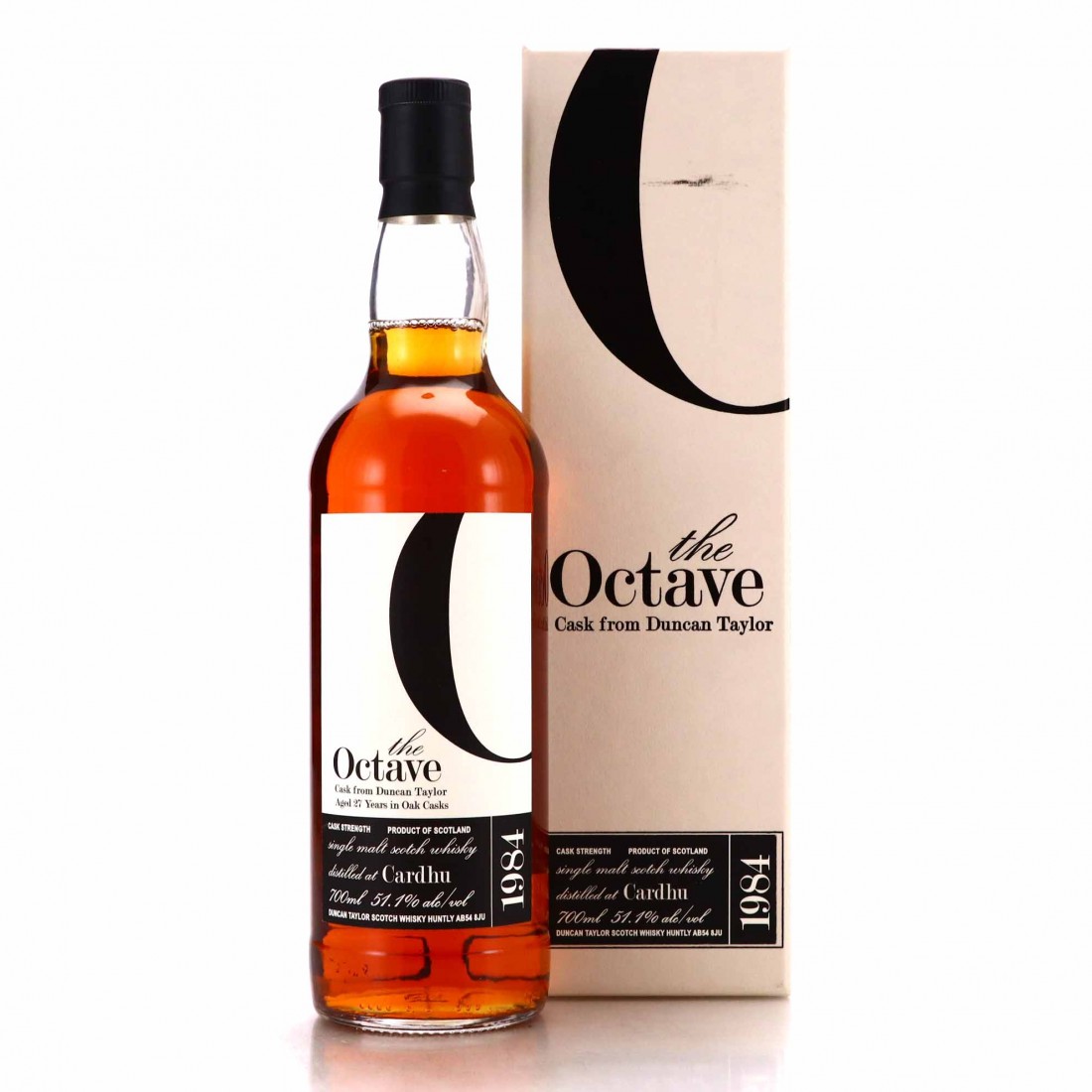 Cardhu 1984 Duncan Taylor 27 Year Old Octave | Whisky Auctioneer