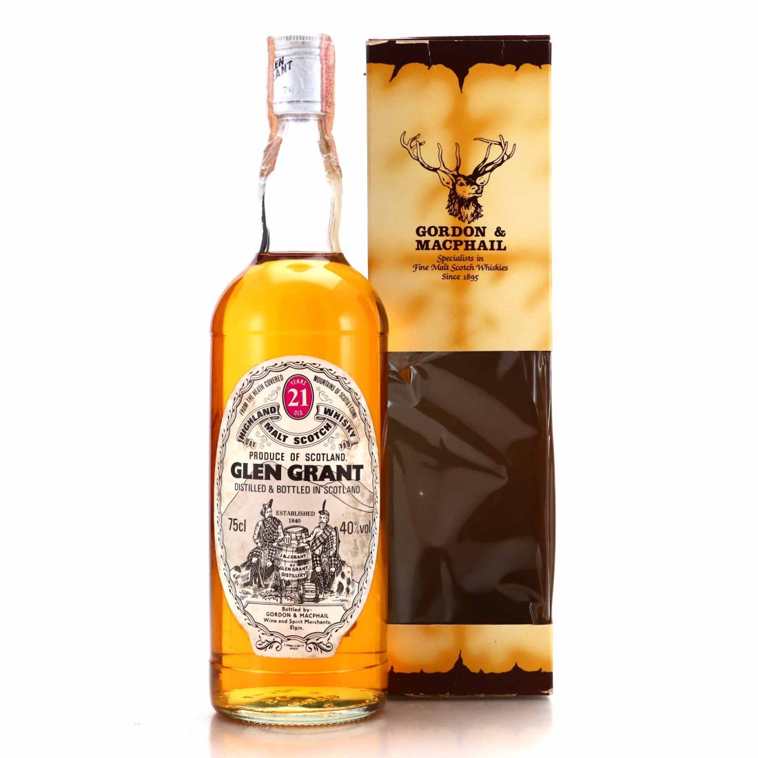 Glen Grant 21 Year Old Gordon and MacPhail 1980s | Whisky Auctioneer