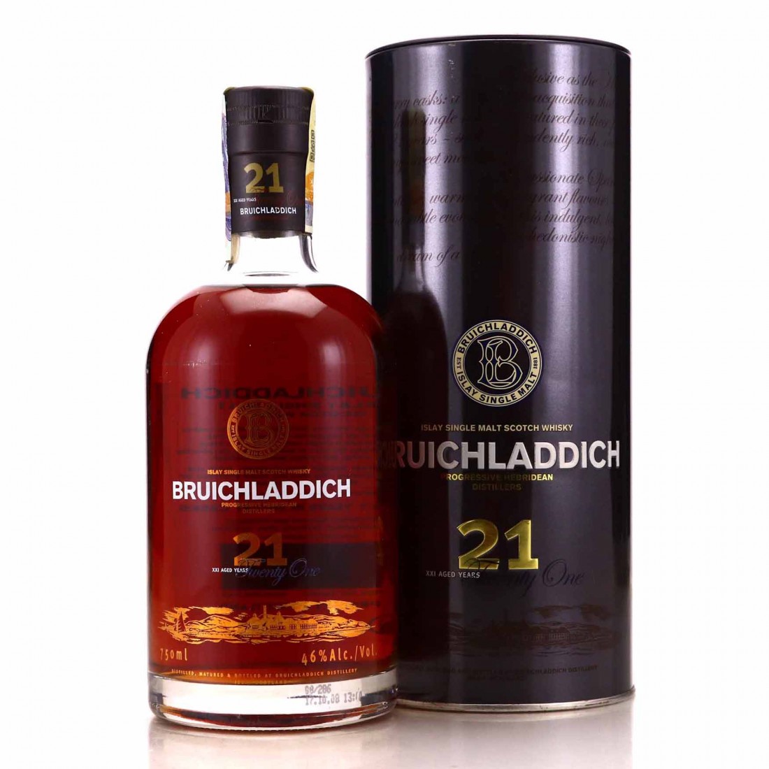 Bruichladdich 21 Year Old 75cl Whisky Auctioneer